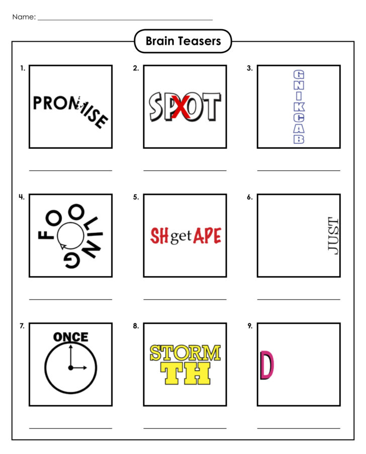 10 Best Printable Rebus Puzzle Brain Teasers Printablee | Printable ...