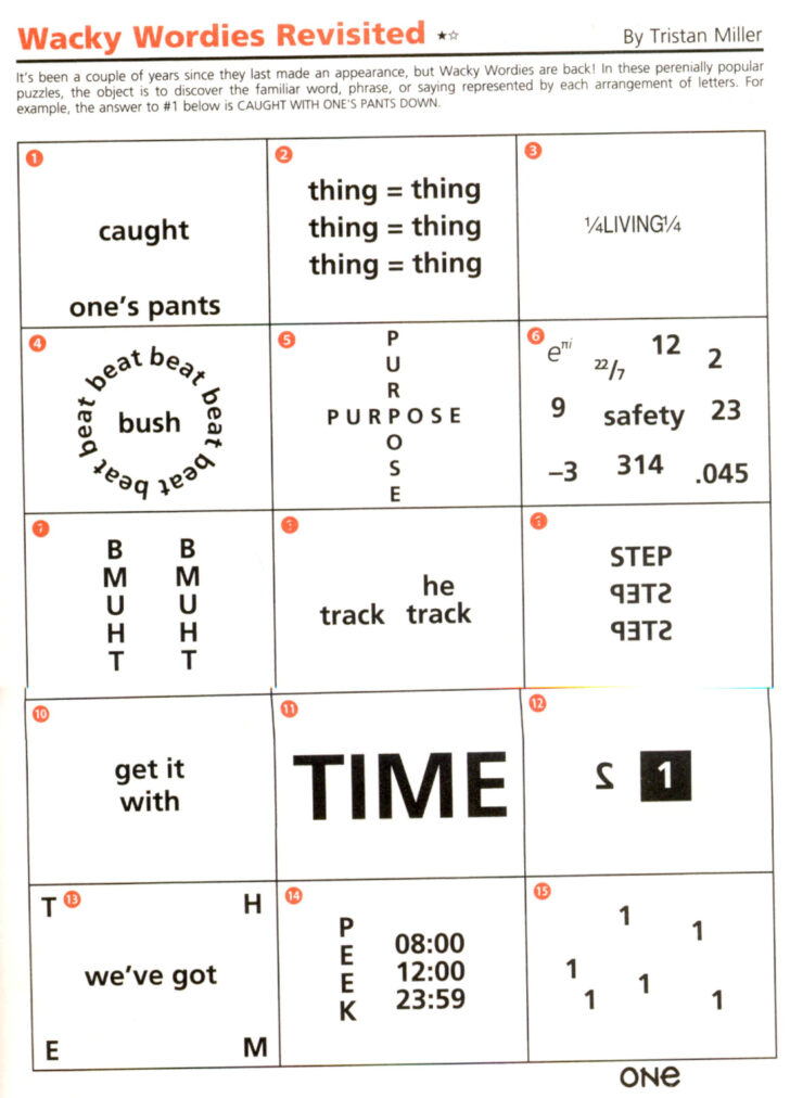Printable Rebus Puzzle Brain Teasers Answers Brain Teasers With ...